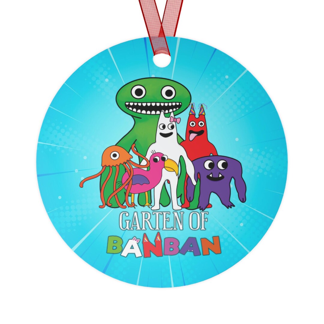Garten of Banban Christmas Ornament/metal/front & Back Design - Etsy