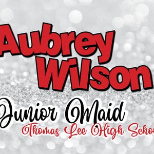 Custom Parade Sign or Car Magnets or Stickers FREE Shipping/homecoming ...