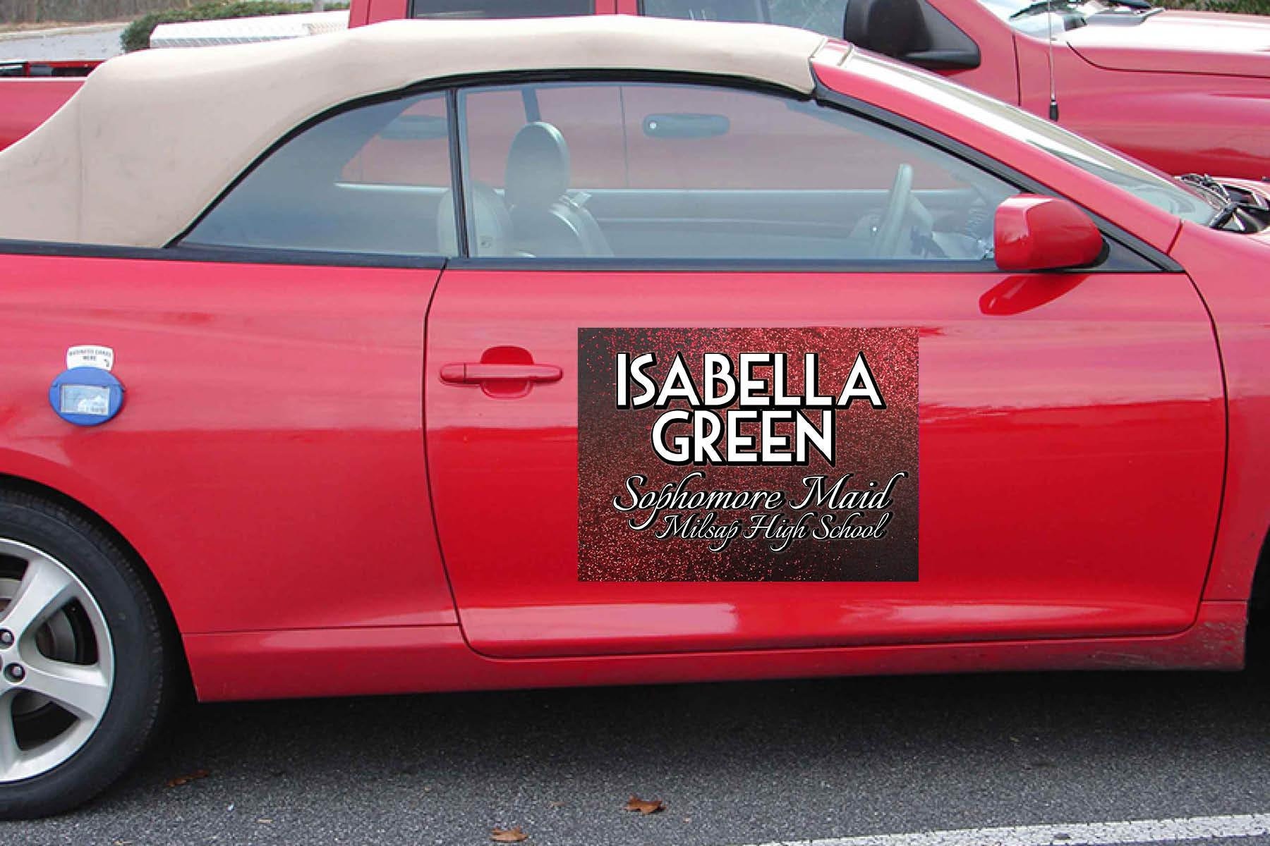 Signs/magnets/custom/ FREE Shipping/homecoming/pageant/organizations - Etsy