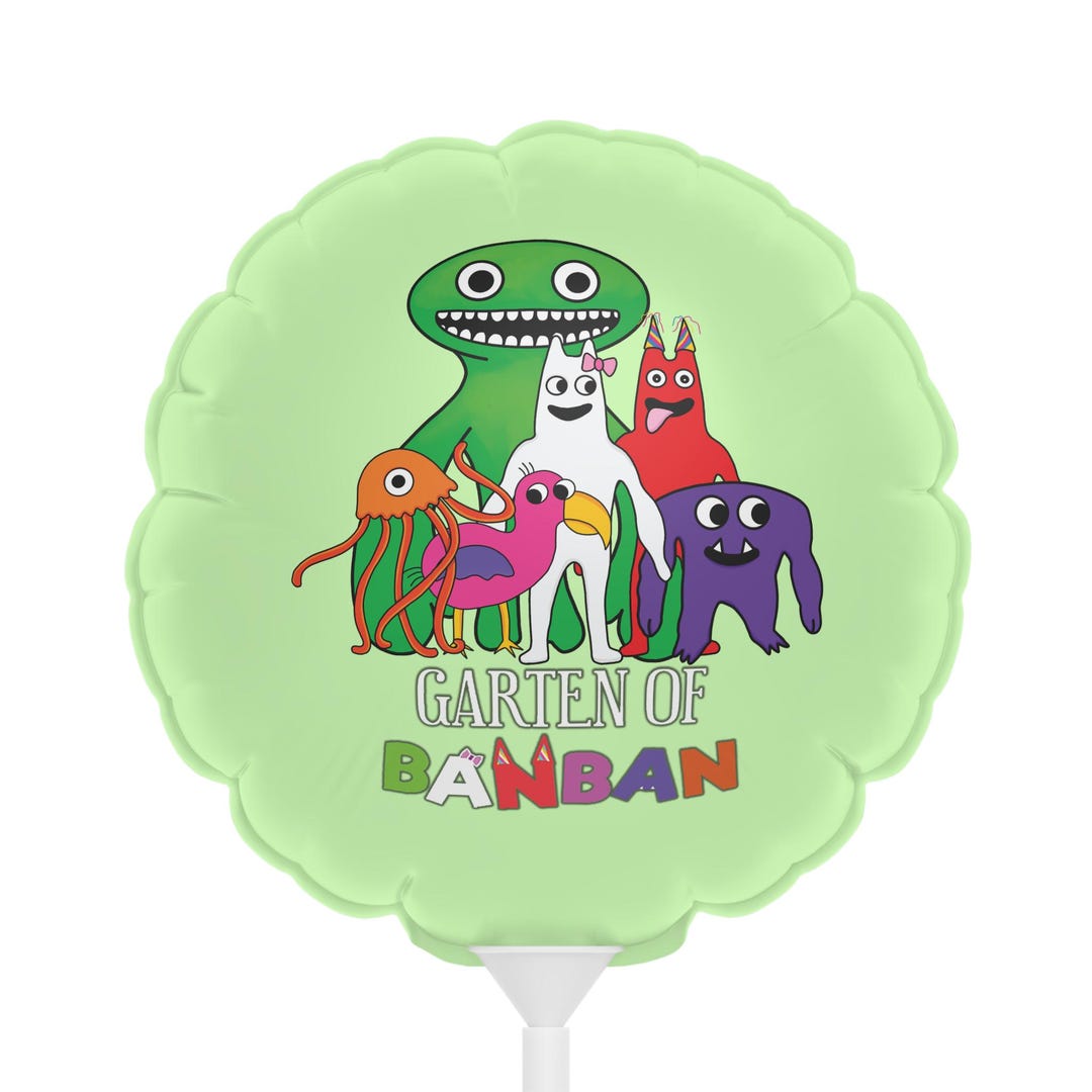 Garten of Ban Ban Party Balloon/round/heart-shaped/6x6 - Etsy