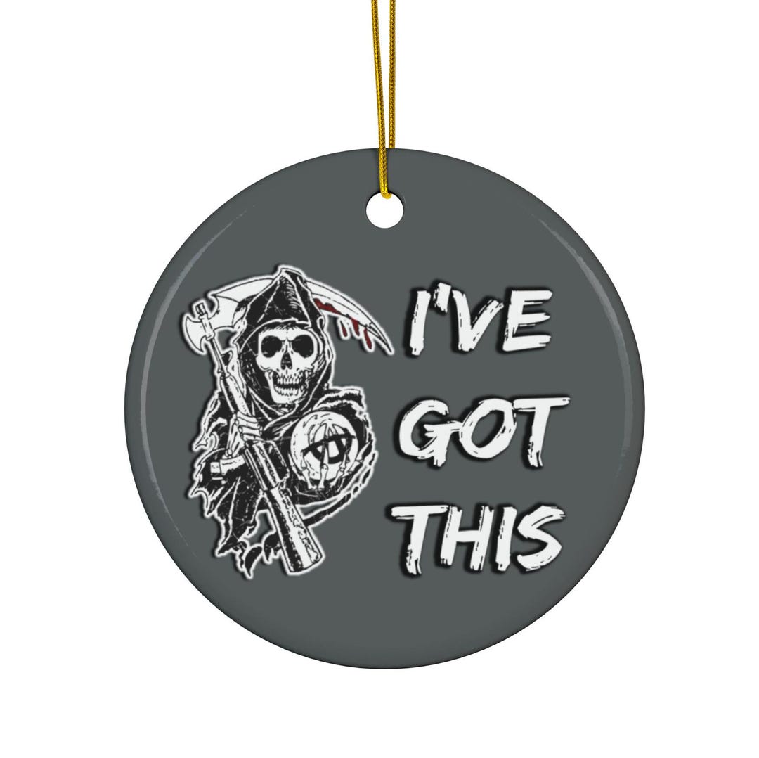 I Got This.. Sons of Anarchy Christmas Ornament/opie Winston/samcro ...