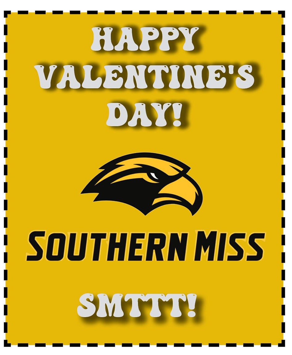 Printable Southern Miss Valentines/digital Download/usm/smttt/png/pdf ...