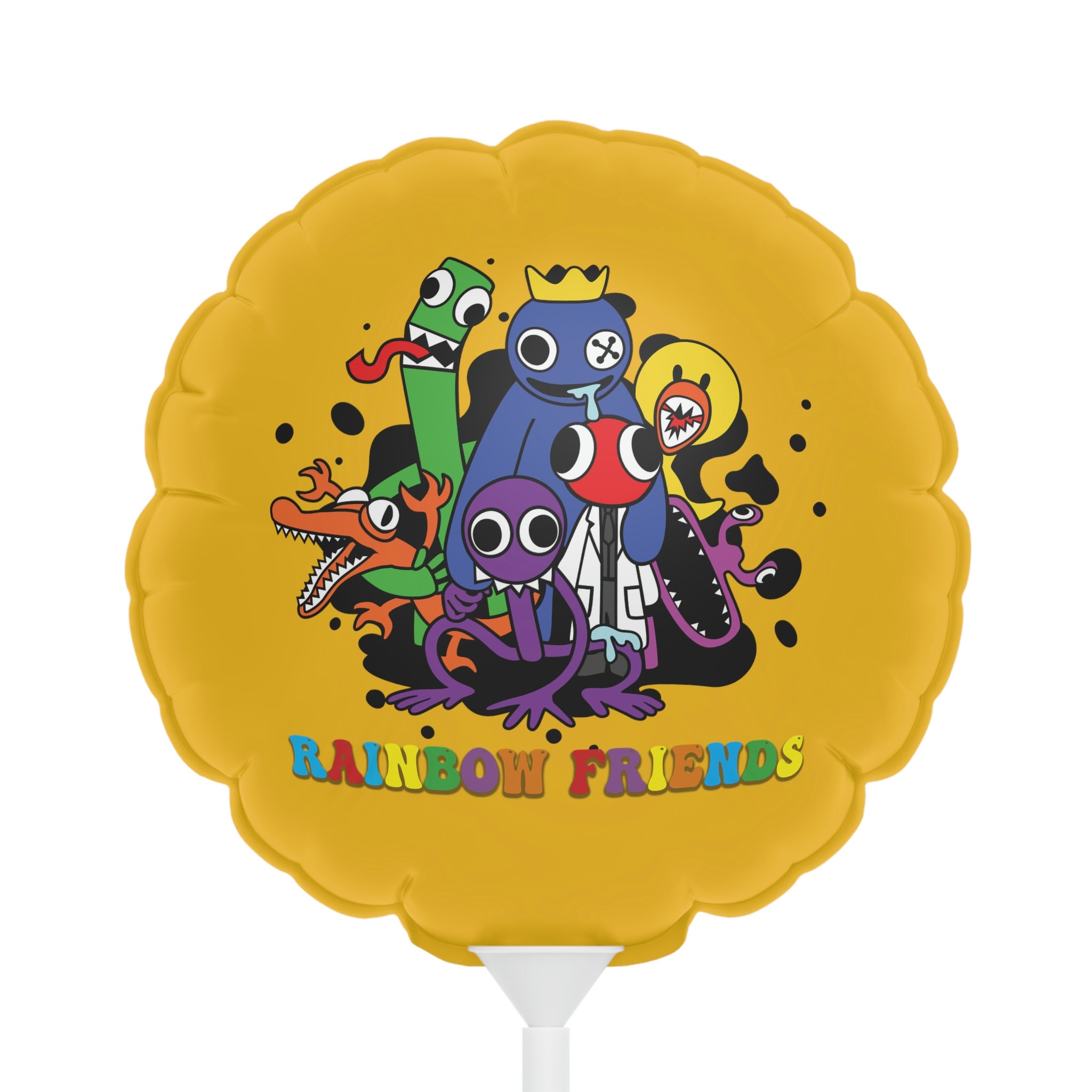 Rainbow Friends Round Balloon - Etsy