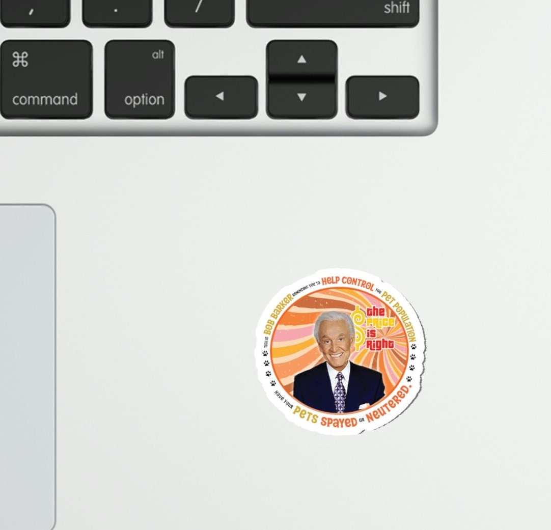 Bob Barker/spay/neuter/sticker - Etsy