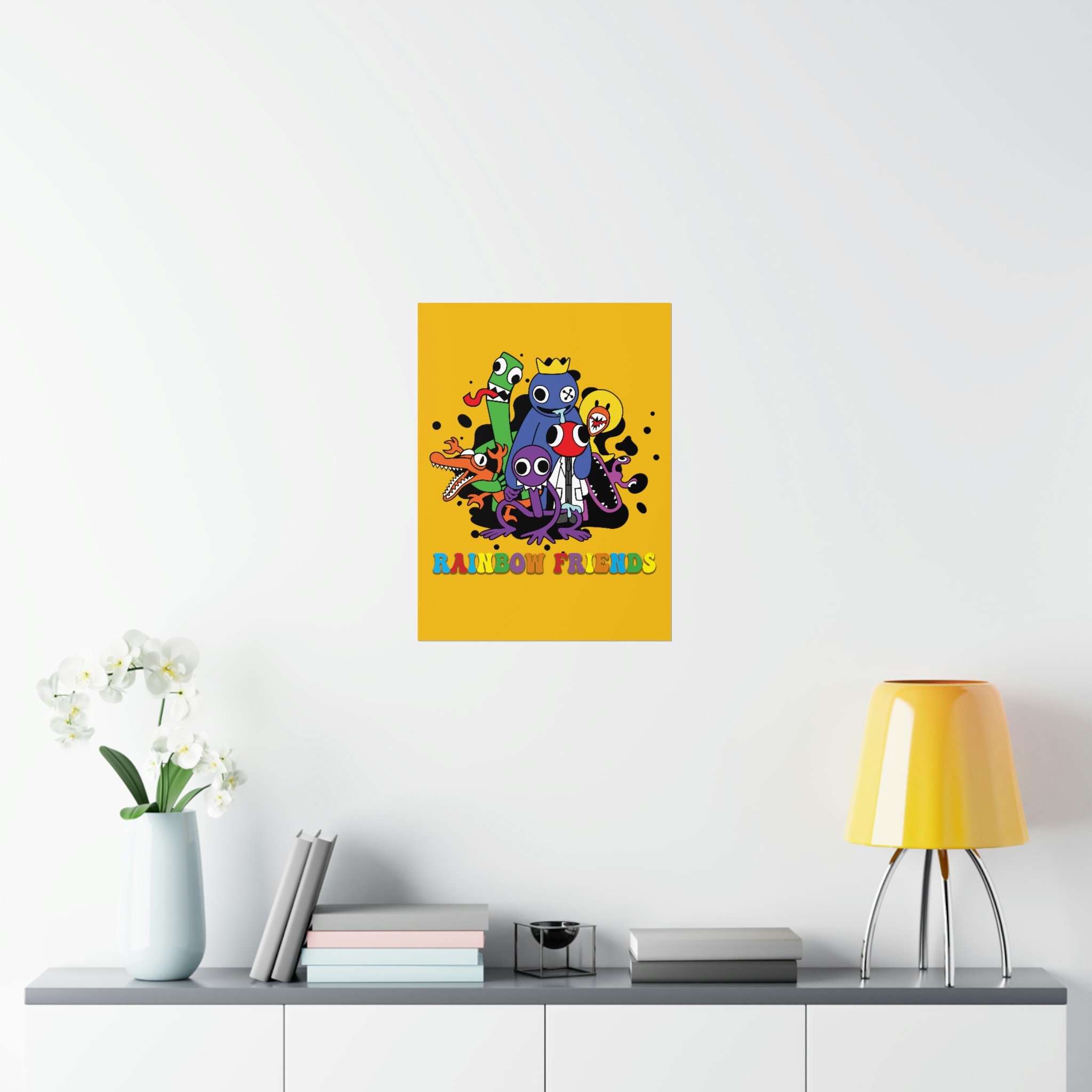 Rainbow Friends Poster/roblox/18x24 - Etsy
