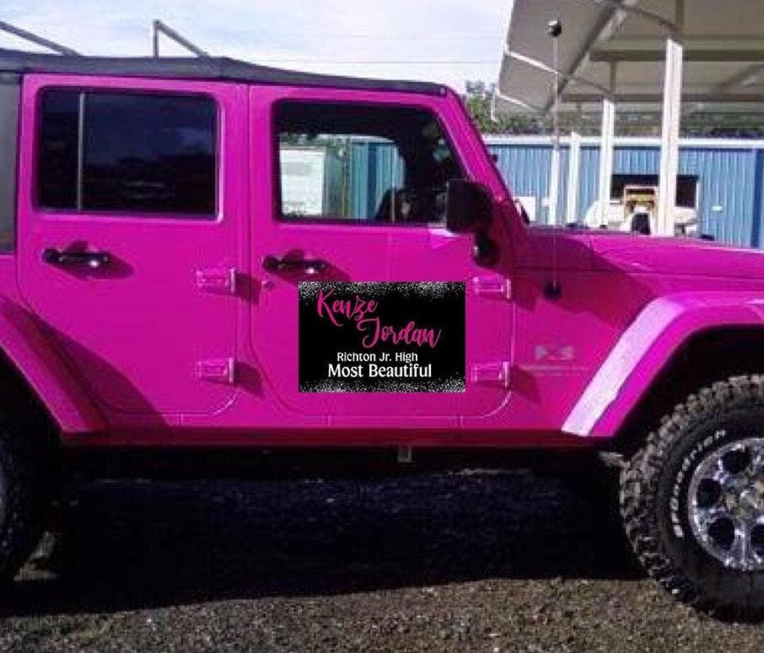 Signs/magnets/custom/ FREE Shipping/homecoming/pageant/organizations - Etsy