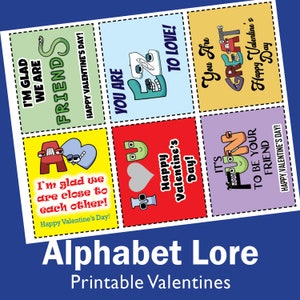 Alphabet Lore Valentines - Etsy
