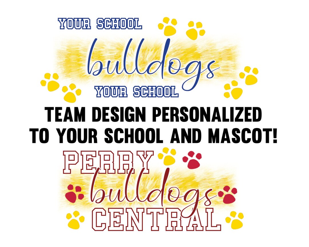 Digital Download: Personalized to Your Team, Mascot, Colors/png/svg/eps ...