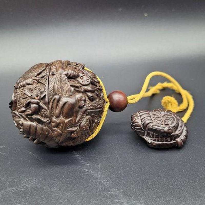 Japanese Netsuke - Etsy
