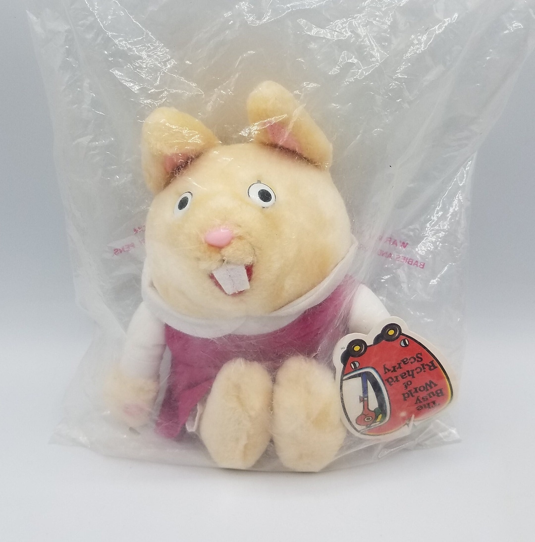 New Richard Scarry Busy World of Richard Scarry Lily Bunny, Rabbit ...