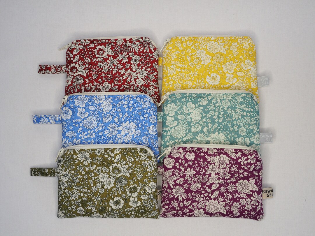 Liberty Emily Belle Coin Purse / Key Purse / Zip Bag - Etsy UK