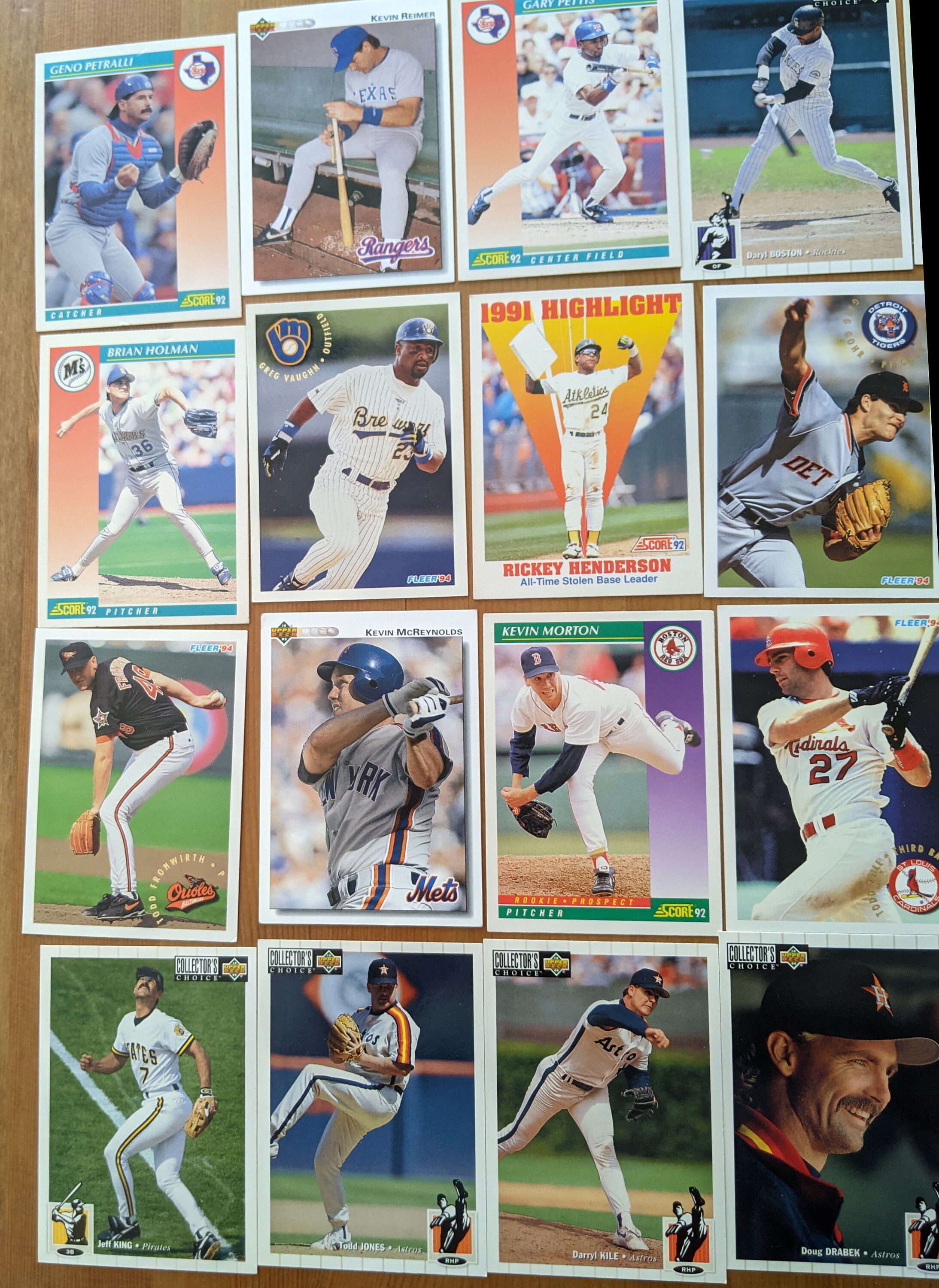33 Cartas de béisbol variadas Score 92 The Prospect 92 | Etsy
