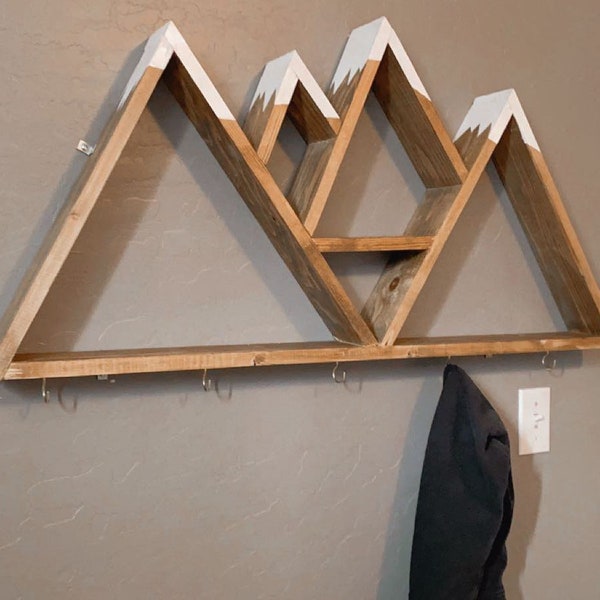 Mountain Wall Shelf - Etsy