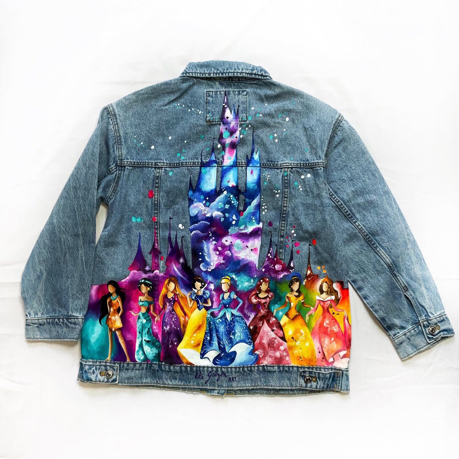 Custom Girlfriend Jacket, Gift for Her, Hand Painted Jacket, Custom ...