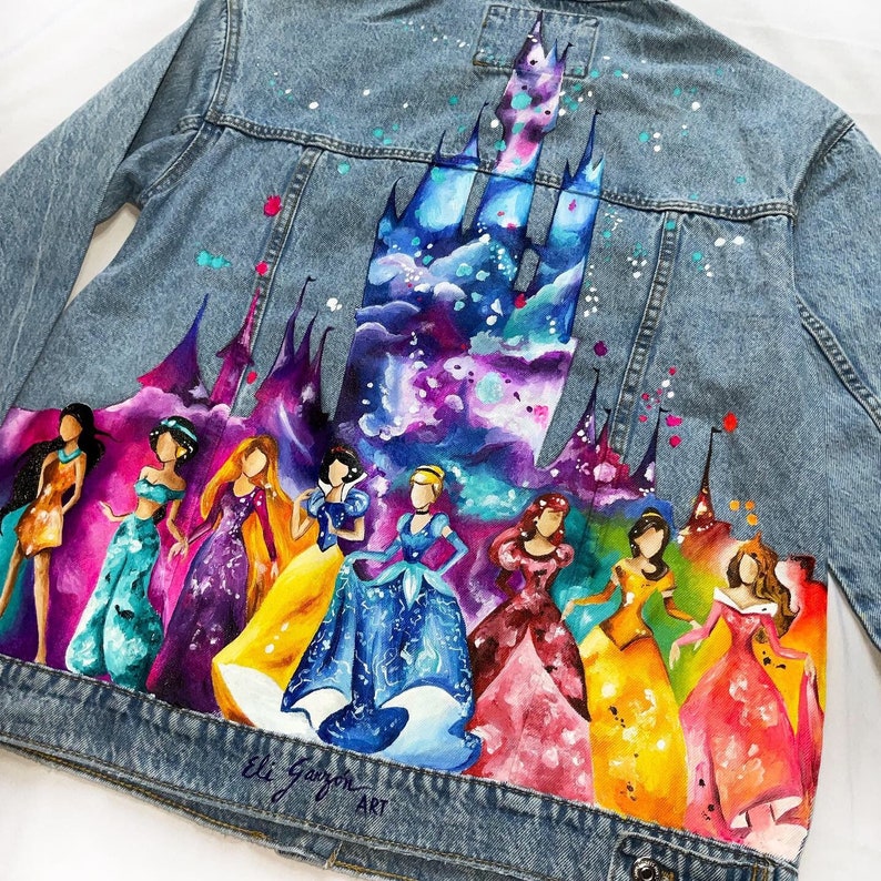 Custom Girlfriend Jacket, Gift for Her, Hand Painted Jacket, Custom ...