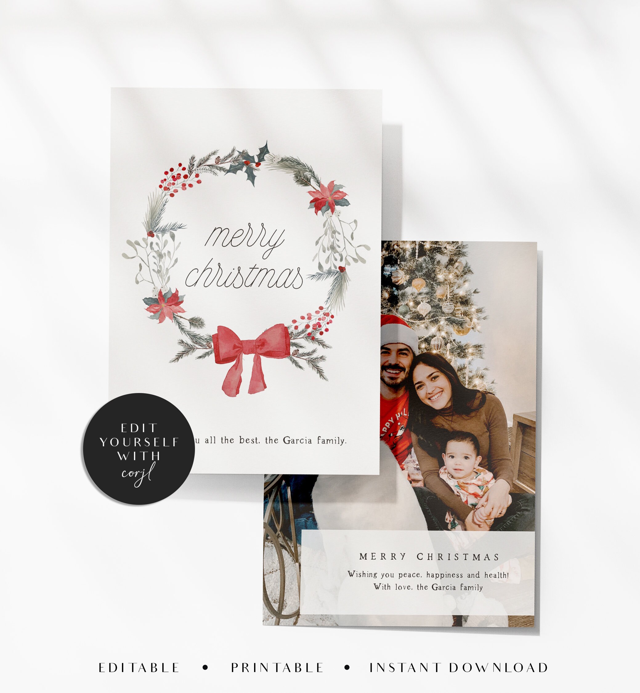 Happy Holidays Ecard Template