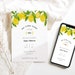 Lemons Welcome Sign Template, Lemon Birthday Party, Neutral Welcome ...