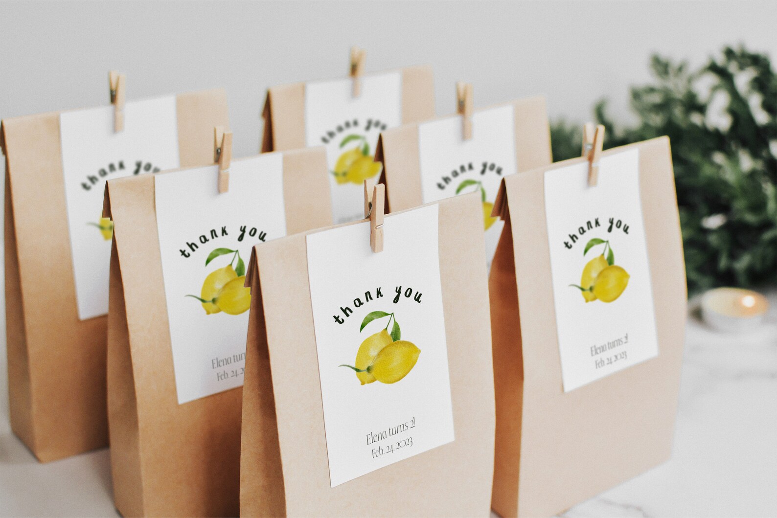 Lemons Welcome Sign Template, Lemon Birthday Party, Neutral Welcome ...