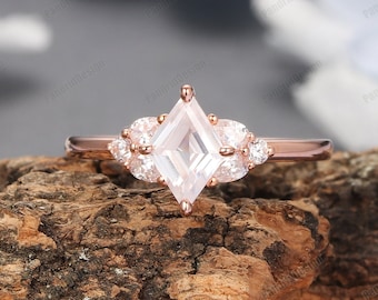 Rhombus Cut Rings - Etsy