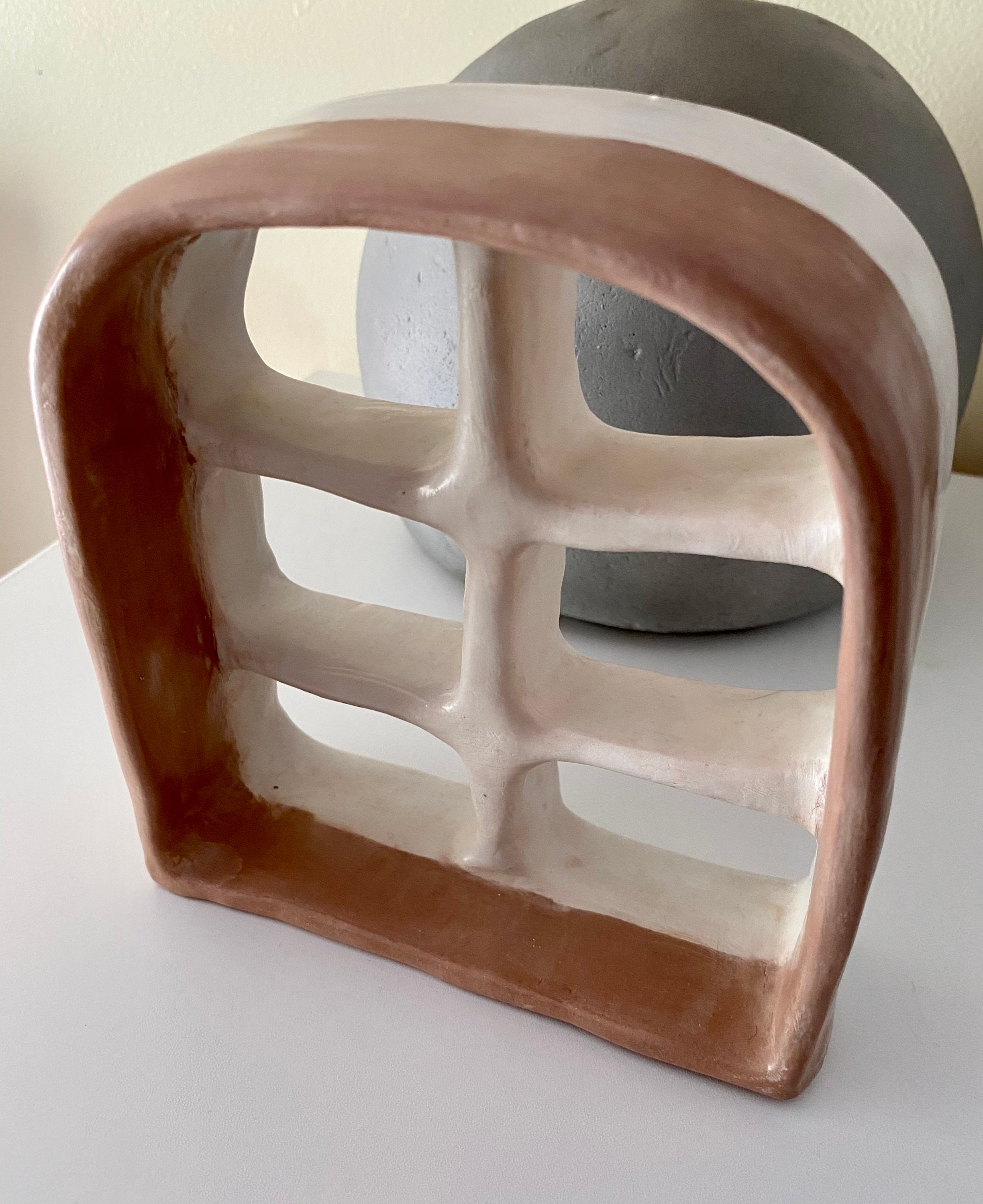 Calico / Dual-toned Arched Treasure Shelf - Etsy