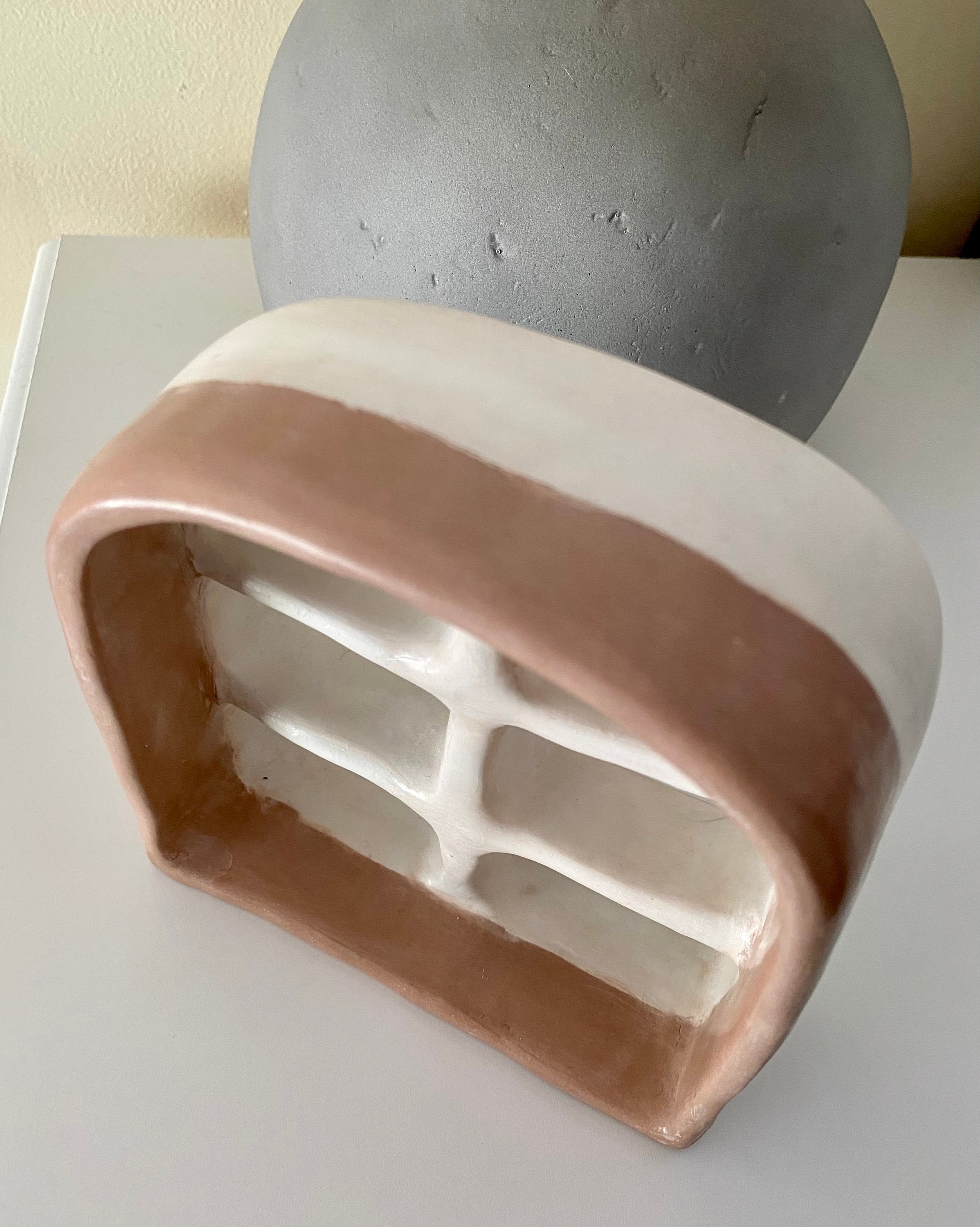 Calico / Dual-toned Arched Treasure Shelf - Etsy