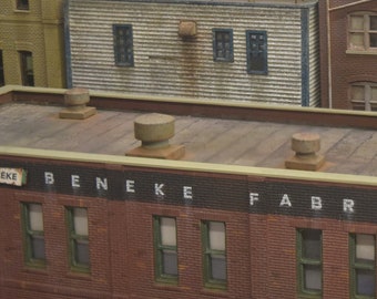 N Scale Roof Details - Etsy
