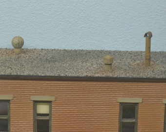 N Scale Roof Details | Etsy