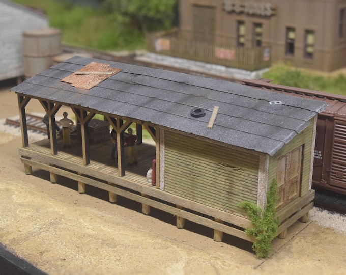 N Scale Built-up Loading Dock - Etsy