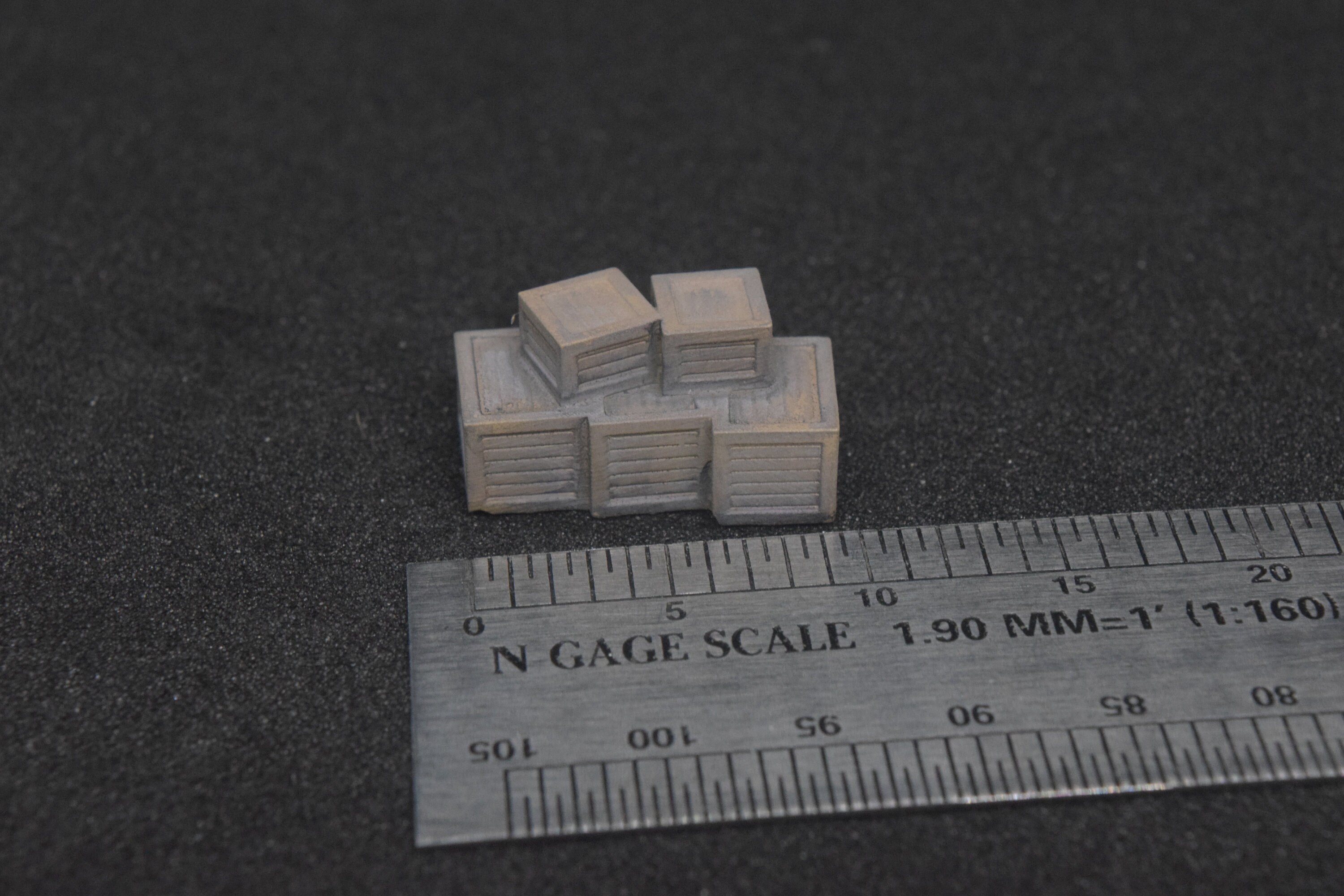 N Scale Details Large Crate Cluster P024 3D Printed - Etsy