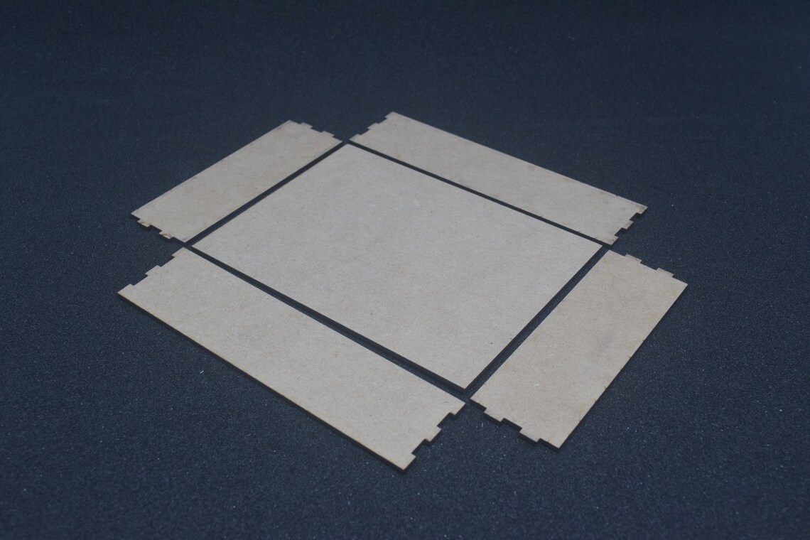 Laser-cut Diorama/display Base — 4"l X 3"w X 1"d — DIO001 - Etsy