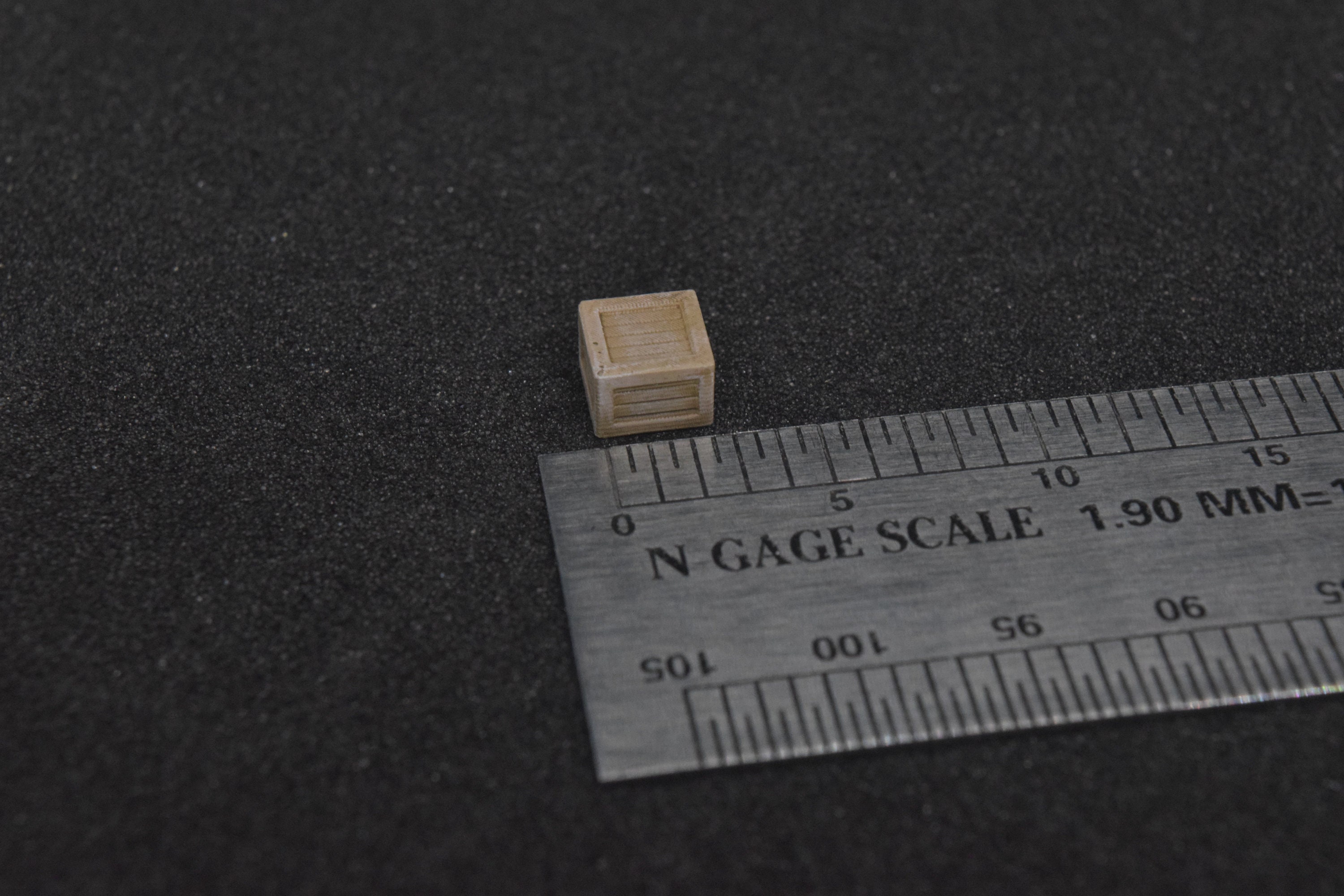 N Scale Details — Small Crate — P022 — 3D Printed - Etsy