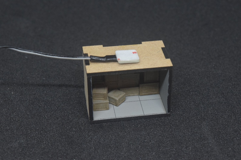 N Scale — Warehouse Interiors — PCK102W, PCK102C — Laser Cut Craftsman ...