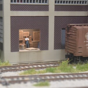 N Scale — Warehouse Interiors — PCK102W, PCK102C — Laser Cut Craftsman ...