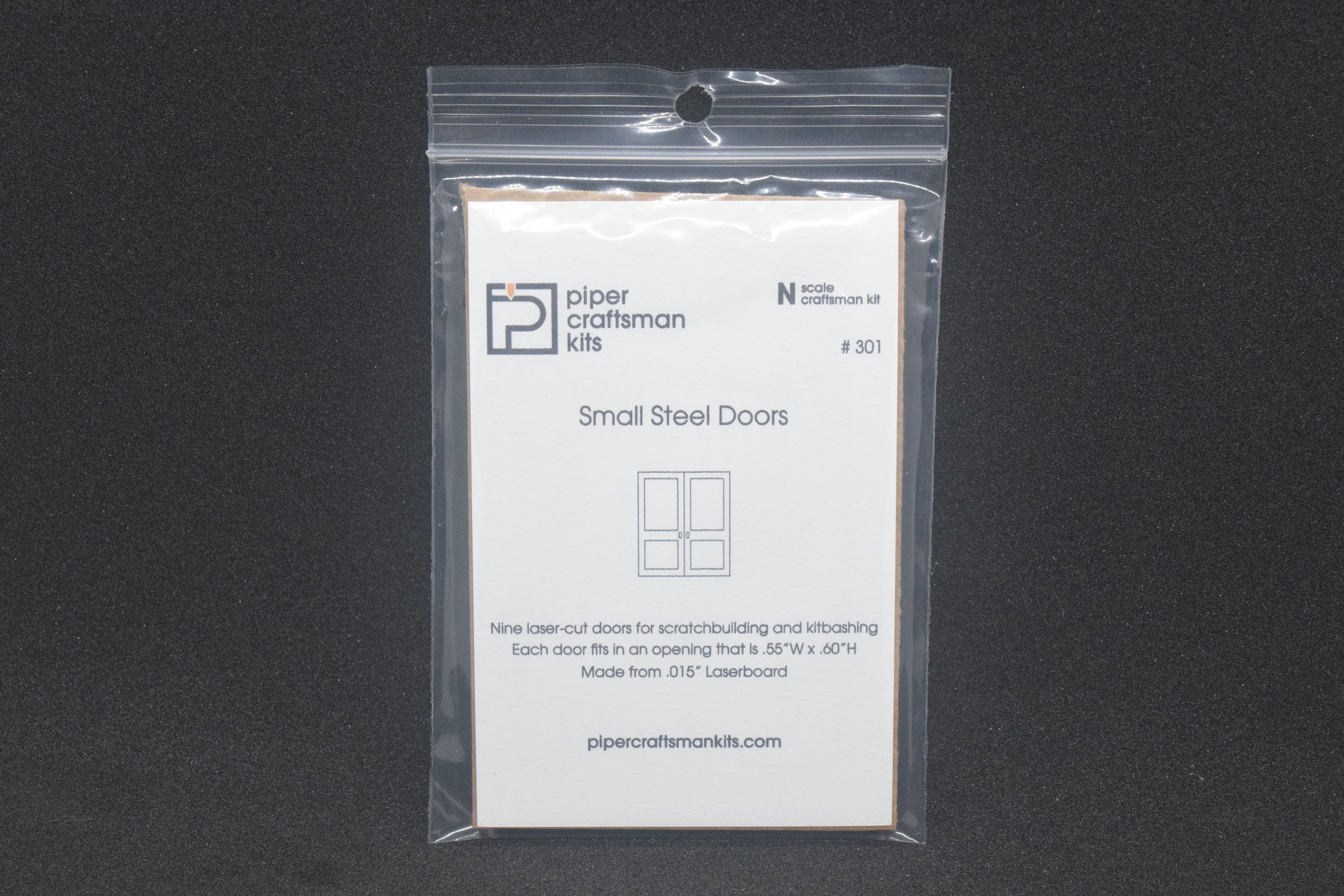 N Scale — Laser Cut Steel Doors #301 — PCK301 - Etsy