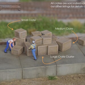 N Scale Details — Small Crate — P022 — 3D Printed - Etsy