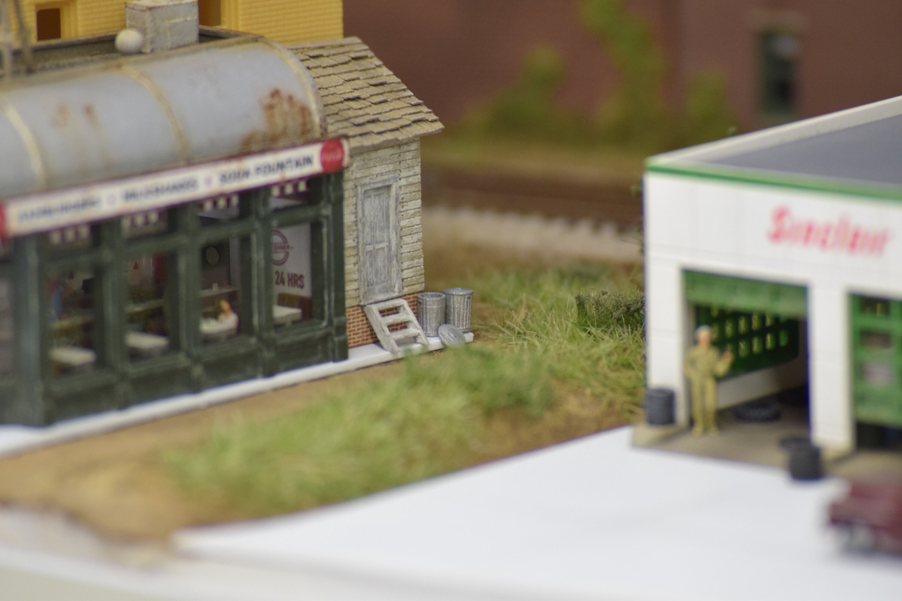 N Scale Details — Trash Cans — P018 — 3D Printed - Etsy Canada