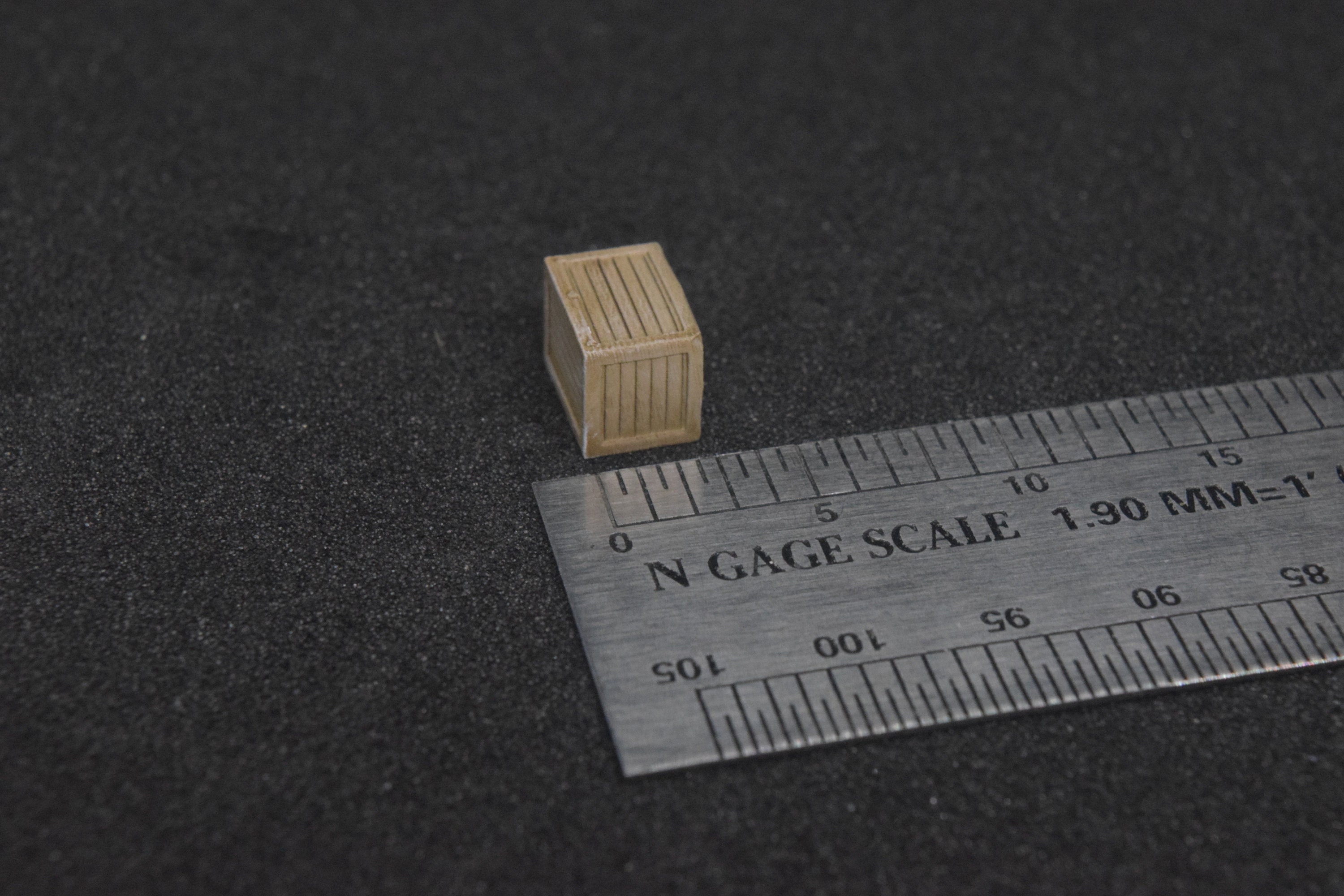 N Scale Details — Medium Crate — P023 — 3D Printed - Etsy