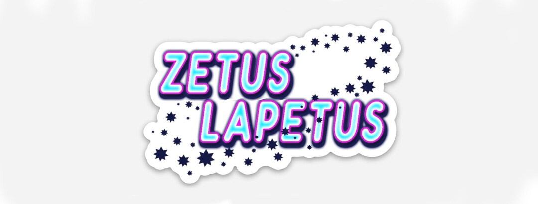 Sticker / Zetus Lapetus / 90s / Disney / Zenon Girl of the 21st Century ...