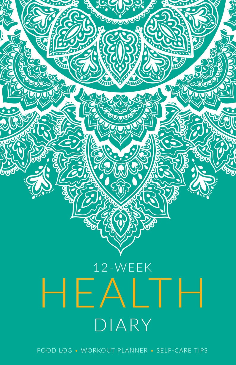 12-Week Health Diary | Etsy