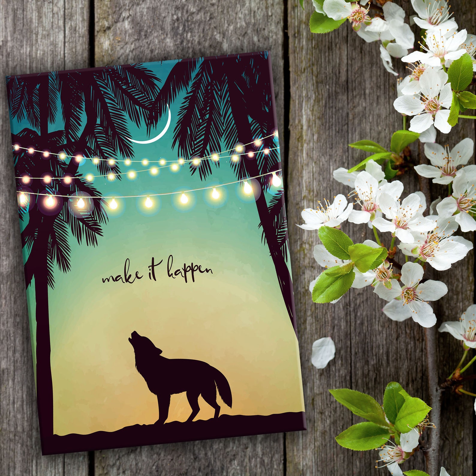 Wolf Notebook | Etsy