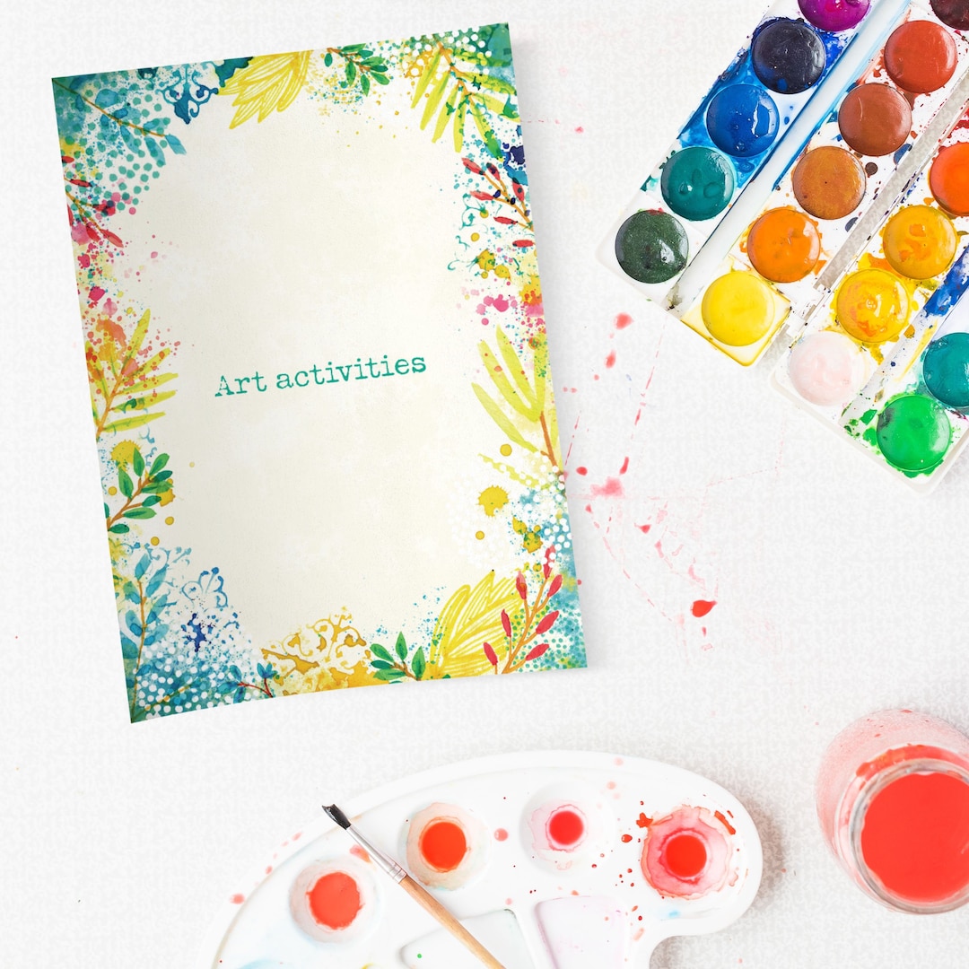 Art Activities & Games: Downloadable PDF With 12 Different Art Games ...