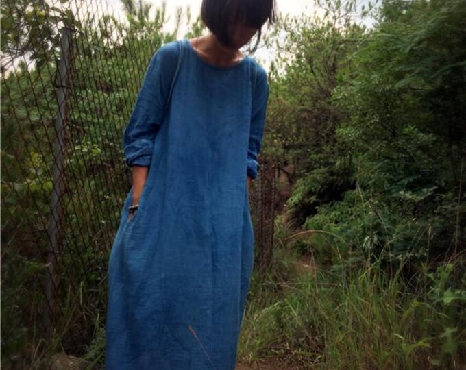 Indigo Dress,cotton Dress,gifts for Her,resort Wear,beachwear,swim ...