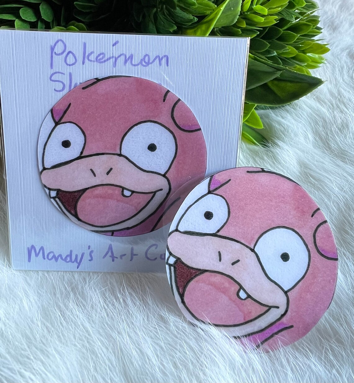 Pokemon Sticker Slowpoke - Etsy