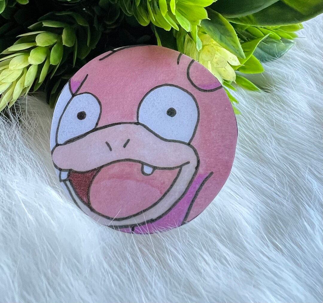 Pokemon Sticker Slowpoke - Etsy