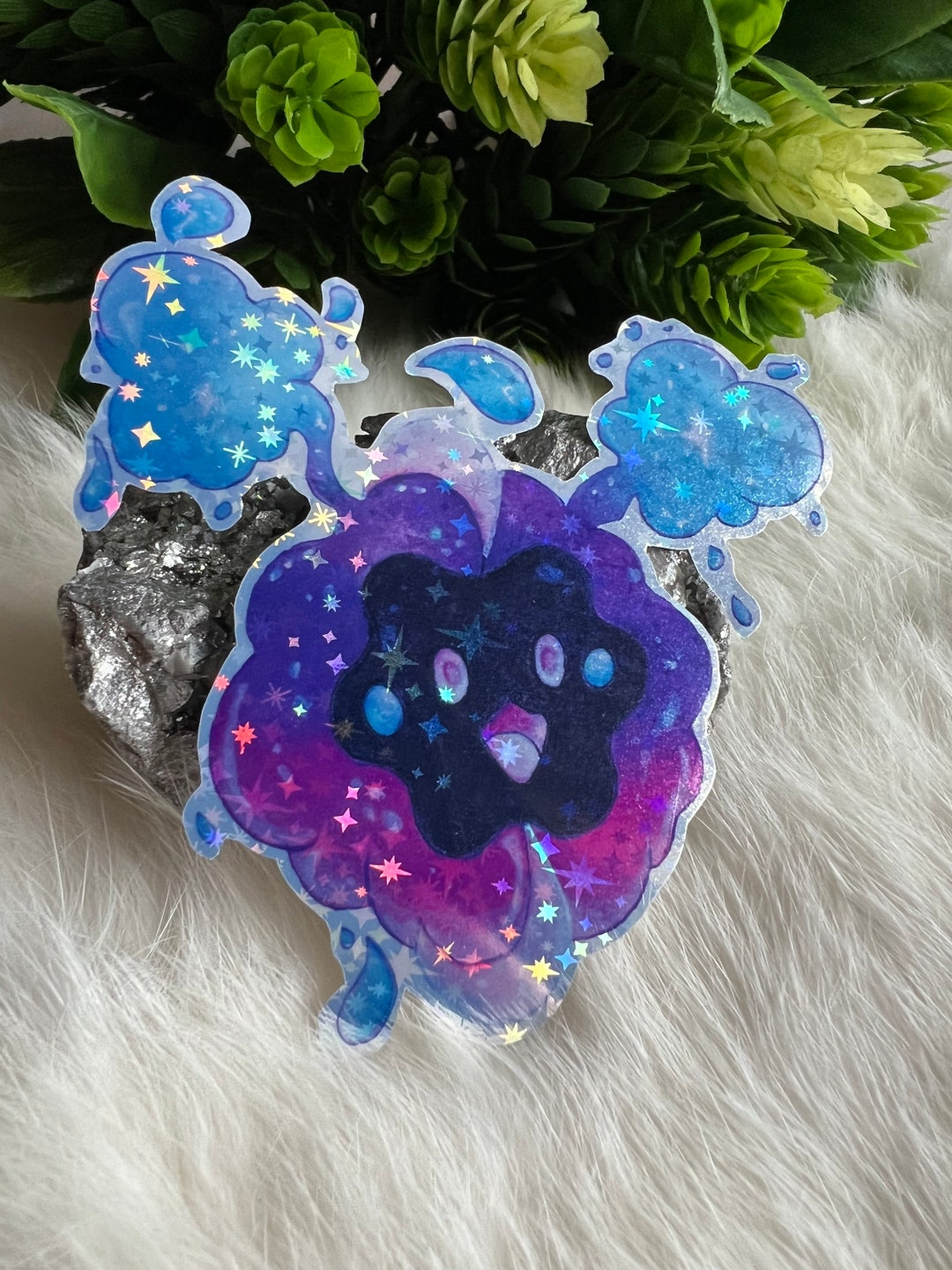 Holographic Cosmog Sticker - Etsy