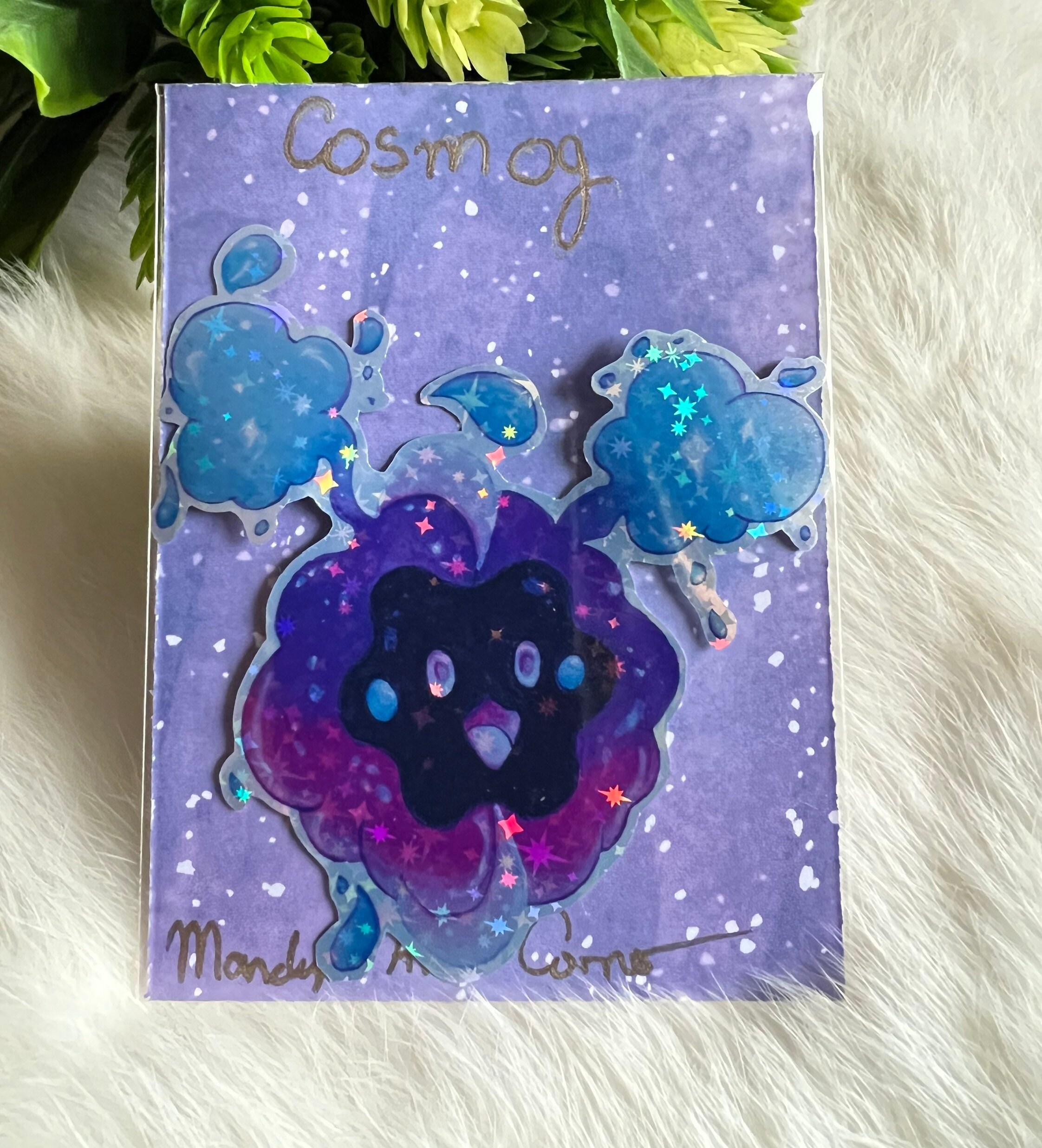 Holographic Cosmog Sticker - Etsy