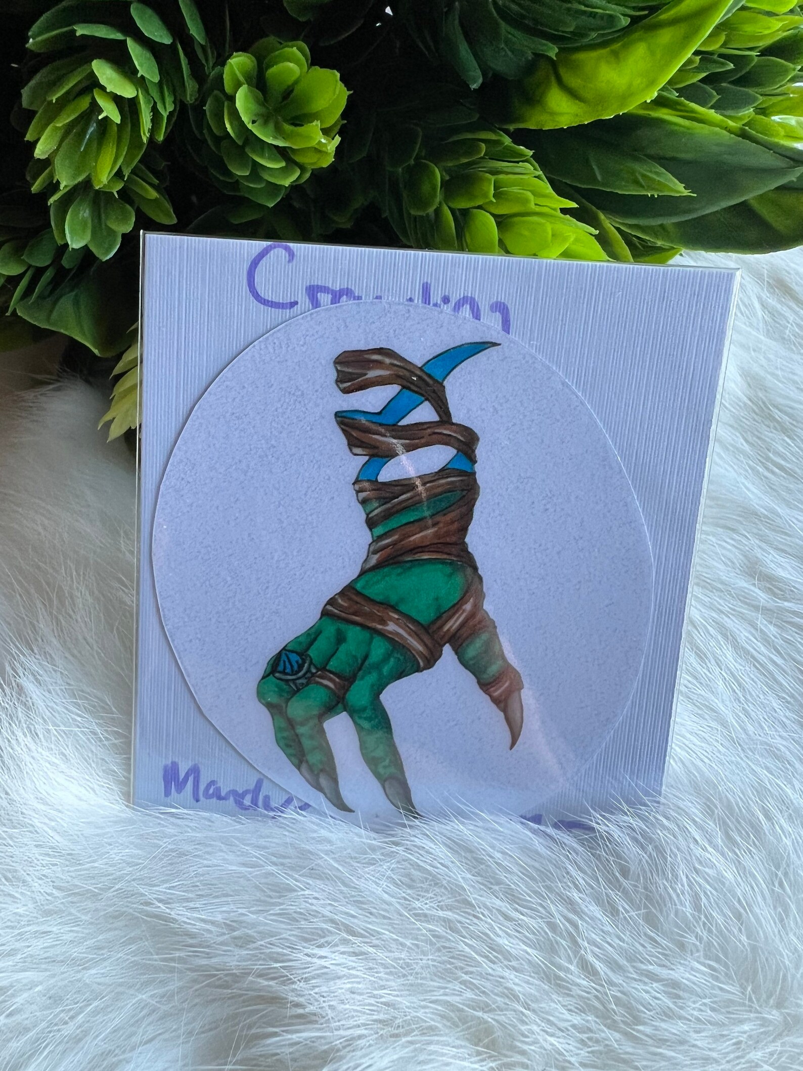 World of Warcraft Sticker Crawling Claw - Etsy