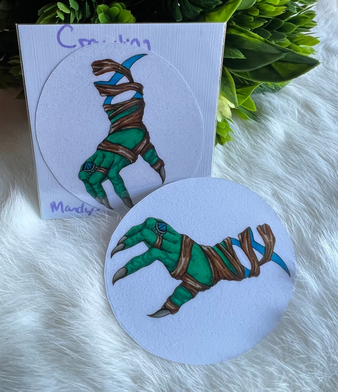World of Warcraft Sticker Crawling Claw - Etsy