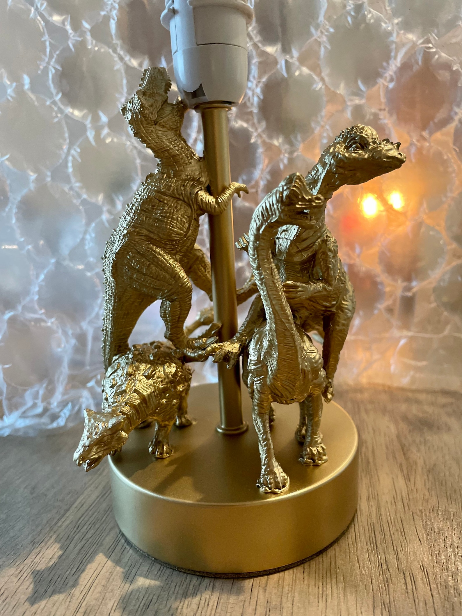 Dinosaur Lamp - Etsy