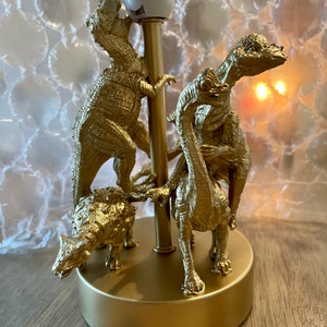 Dinosaur Lamp - Etsy